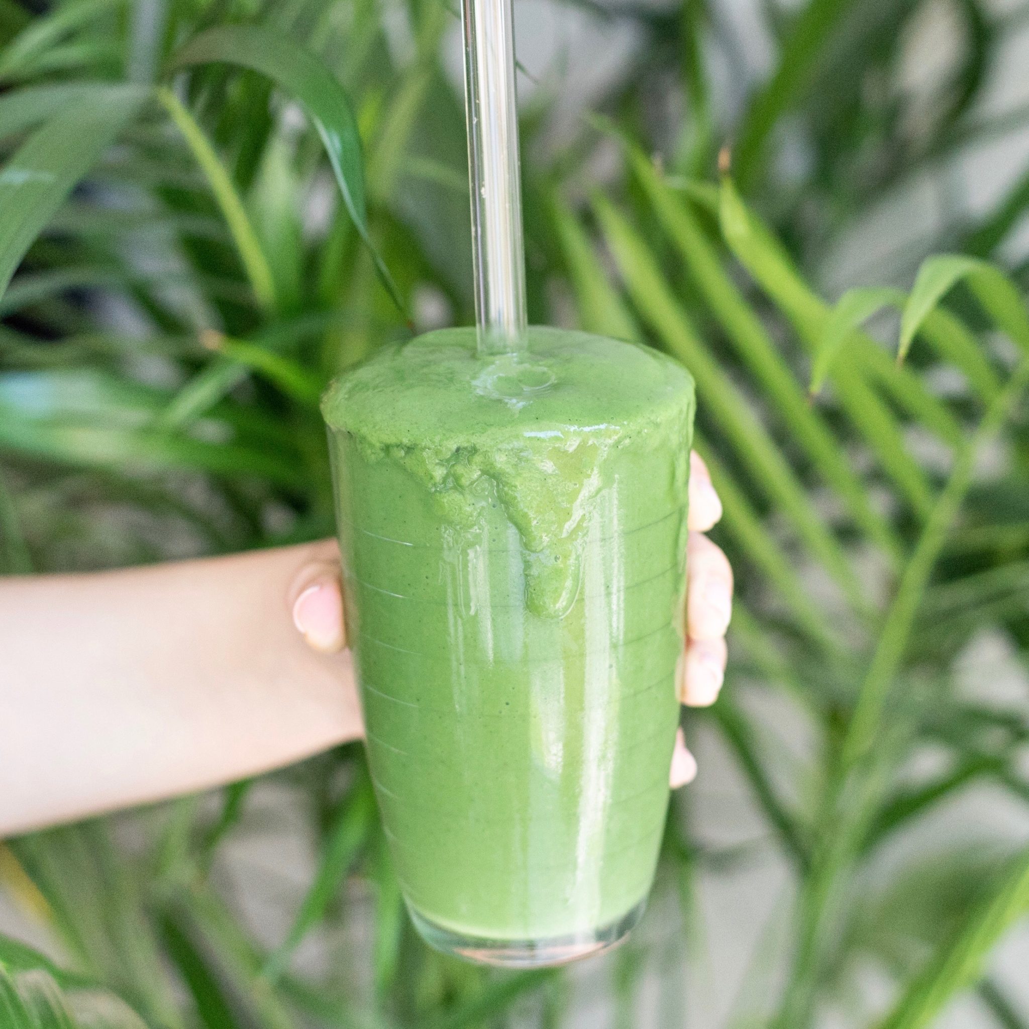 Green Detox Smoothie (Vegan/GF) - HealthyGirl Kitchen
