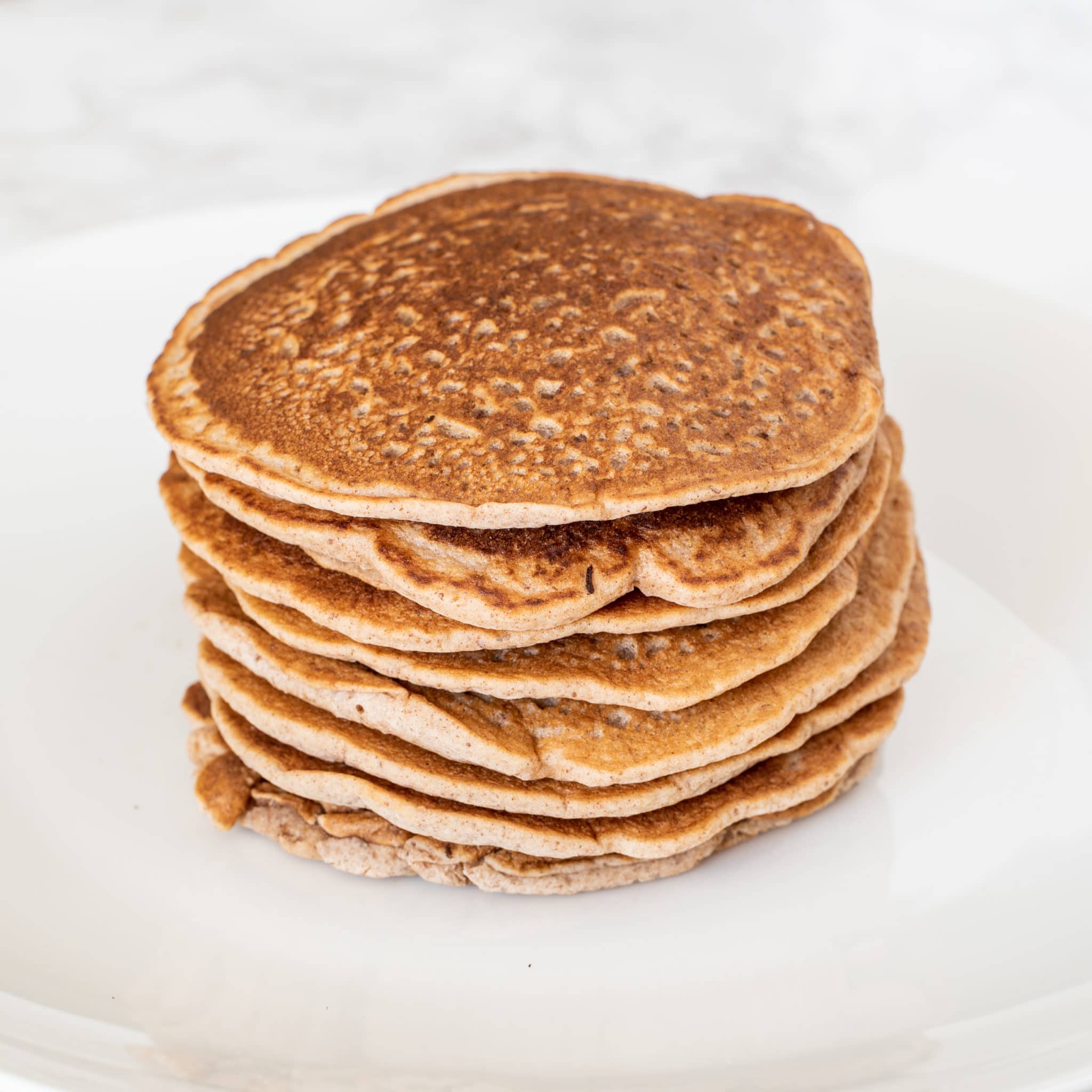 Healthy Vegan Pancakes (gluten-free!) - HealthyGirl Kitchen