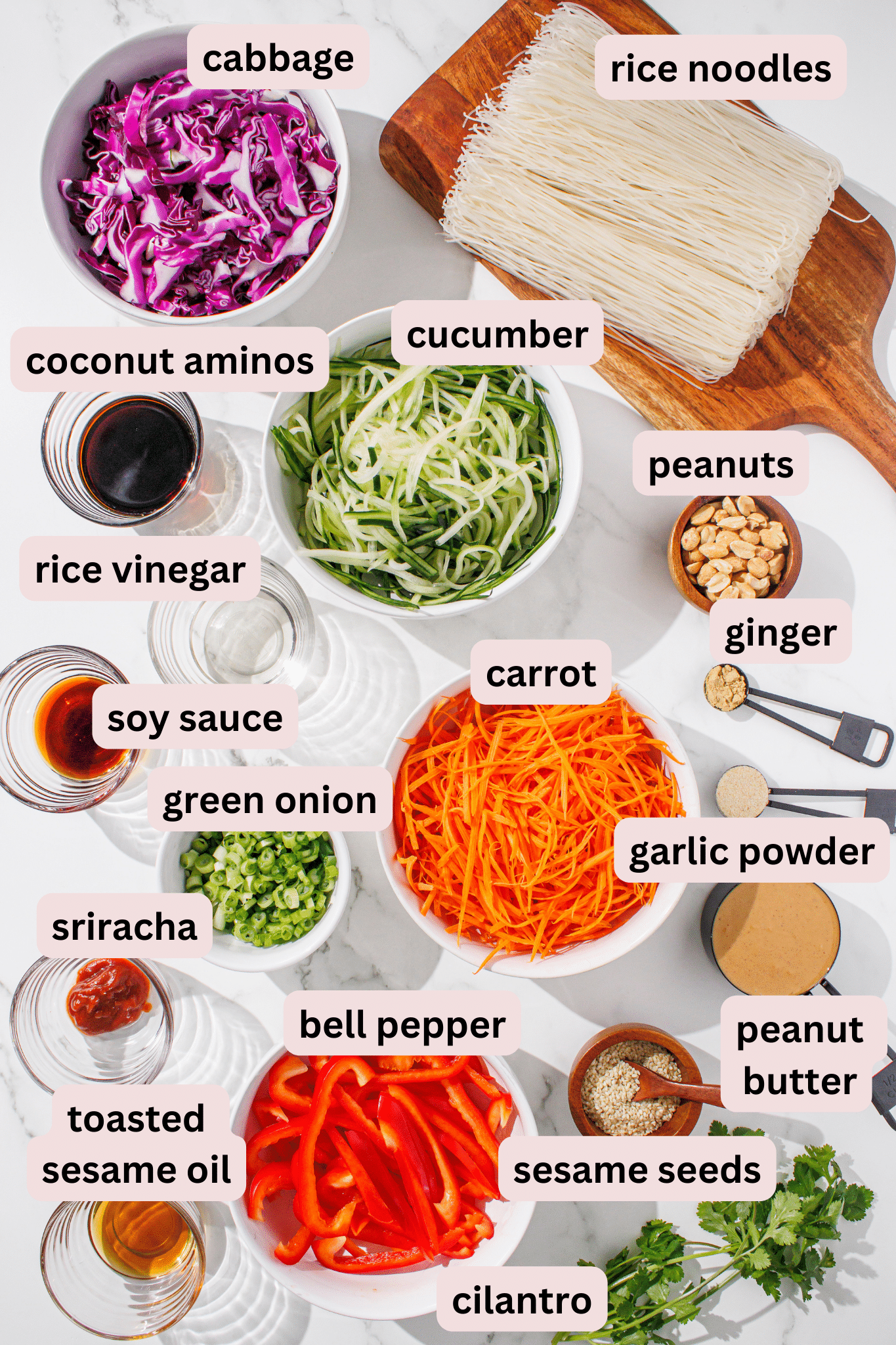 Spring Roll in a Bowl - HealthyGirl Kitchen
