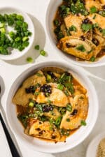 One Pan Dumplings (15 minute dinner!) - HealthyGirl Kitchen