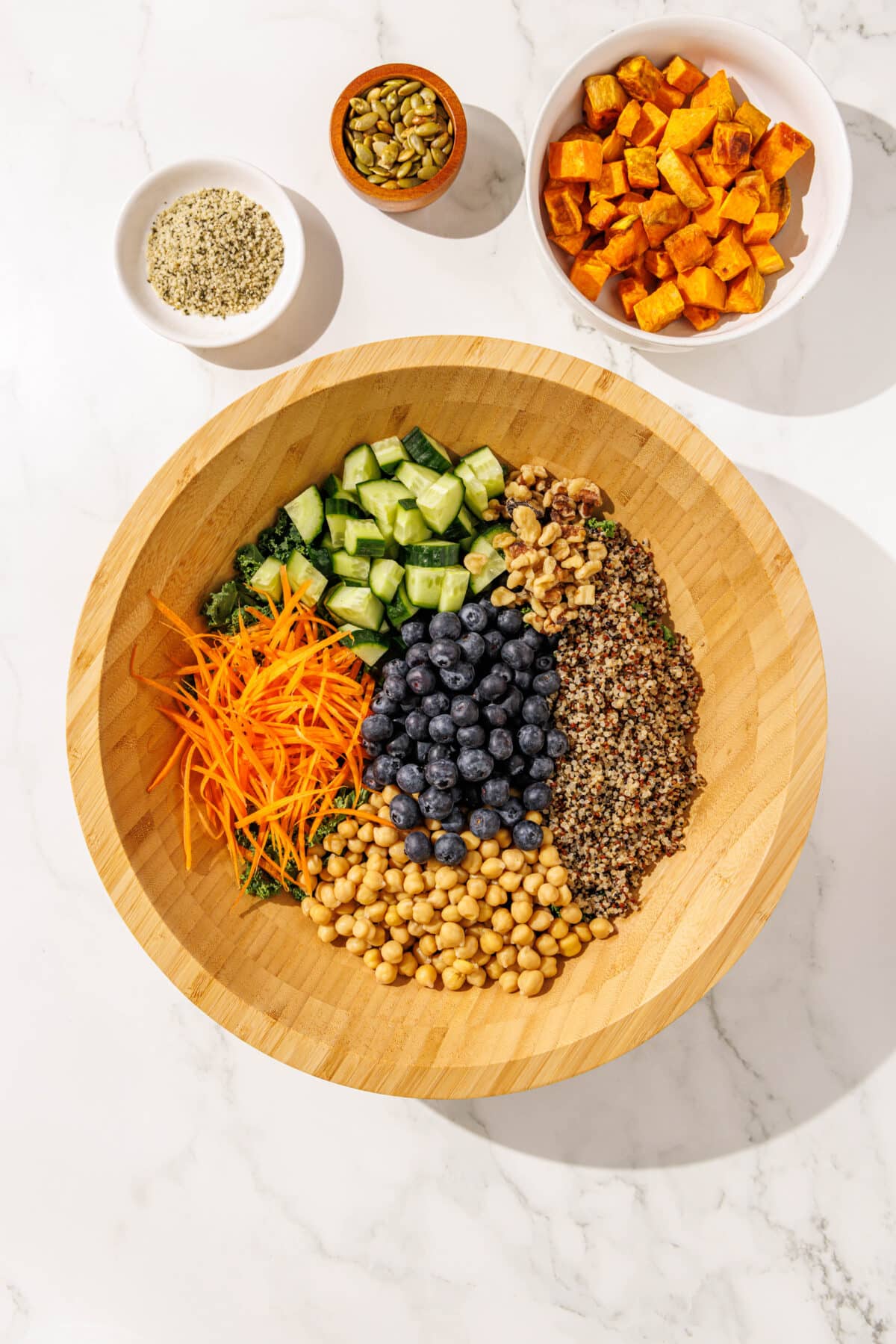 Longevity Salad (vegan & gluten-free!) - HealthyGirl Kitchen
