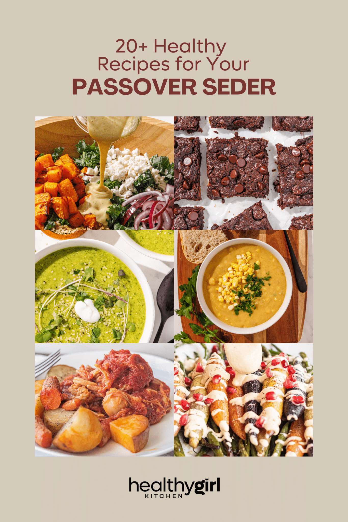 20+ Healthy & Delicious Recipes for Passover - HealthyGirl Kitchen